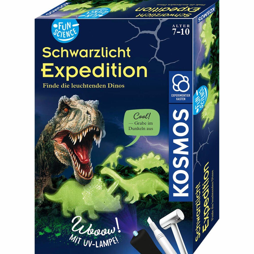 Kosmos Experimentierkasten Fun Science Schwarzlicht-Expedition, Game ...