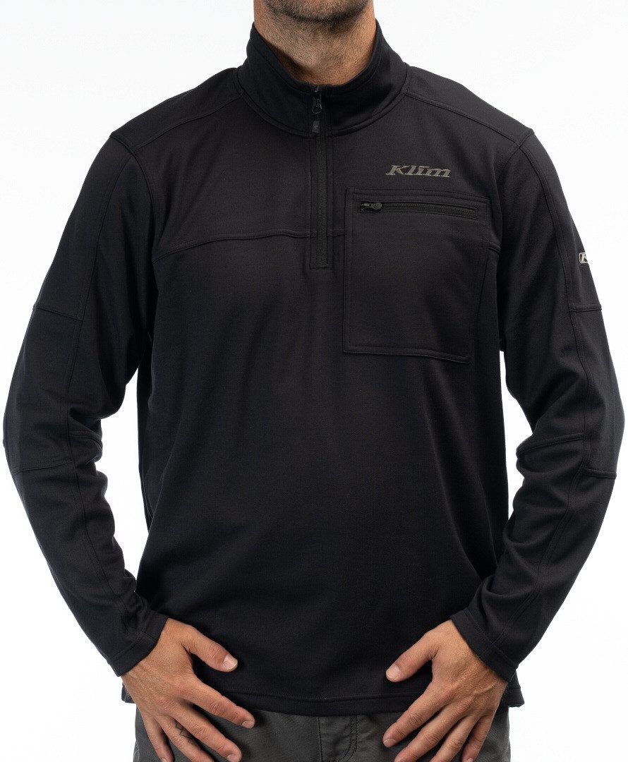 KLIM Sweatshirt Glacier 1/4 Zip Pullover Atmungsaktiv