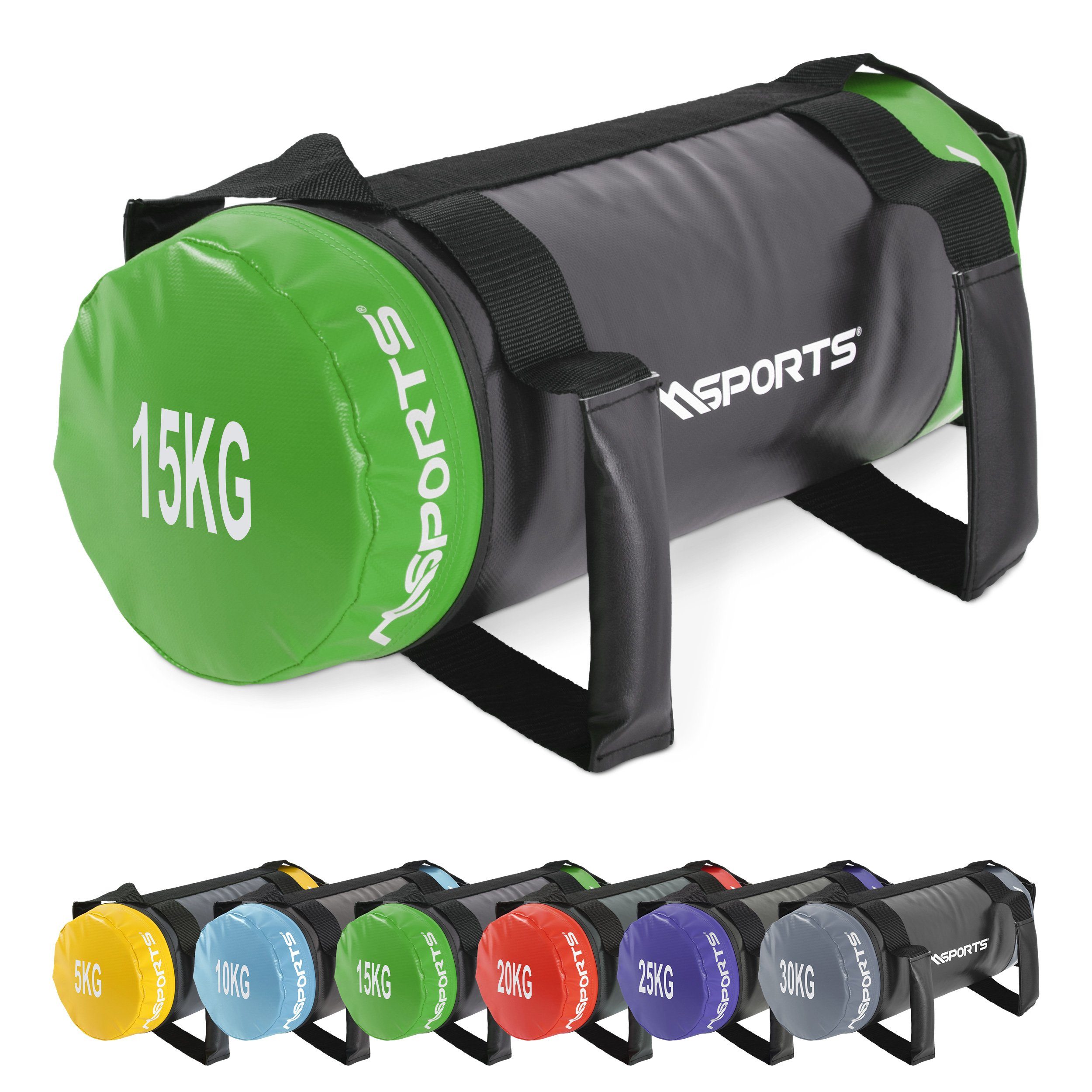 MSports® Gewichtssack Power Bag 5-30 kg Fitness Bag - Sandsack für ...