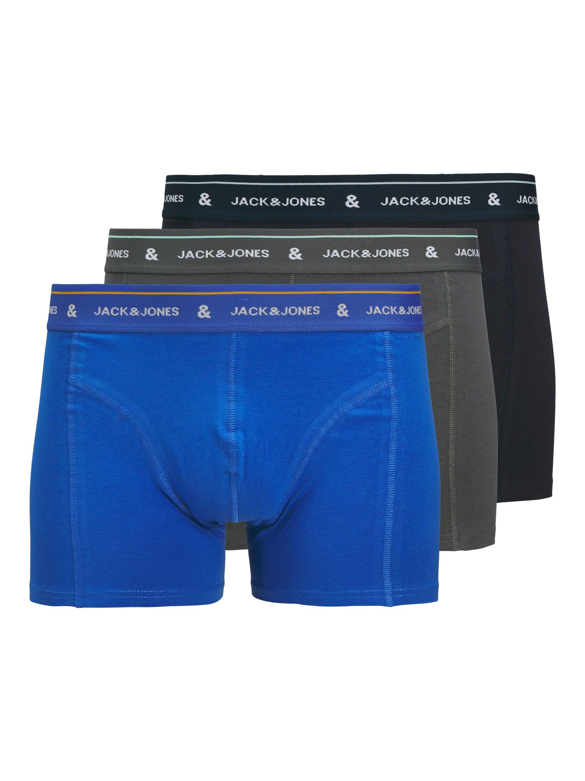 Jack & Jones Junior Slip JACRON SOLID TRUNKS 3 PACK JNR
