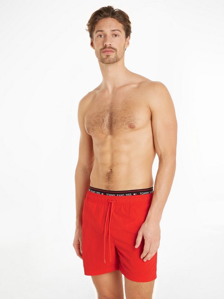 Tommy Hilfiger Swimwear Badeshorts Dw Sf Medium Drawstring Mit