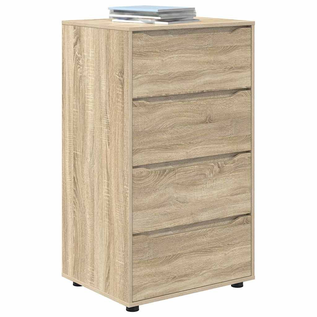 vidaXL Kommode 80 x 48 x 105 cm Kommode Schubladenschrank ...
