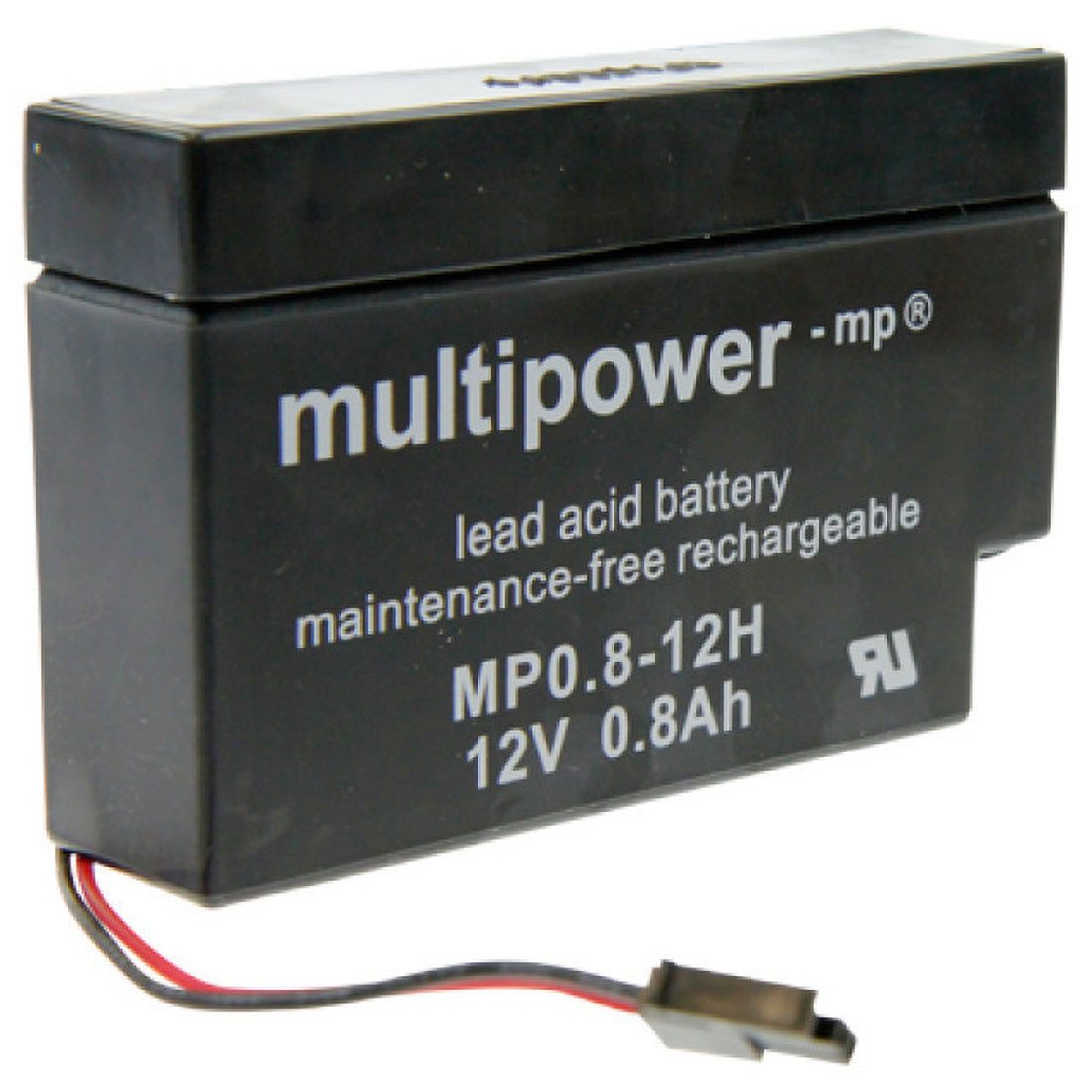 Multipower Original Bleiakku für Multipower MP0.8-12H Akku Akku