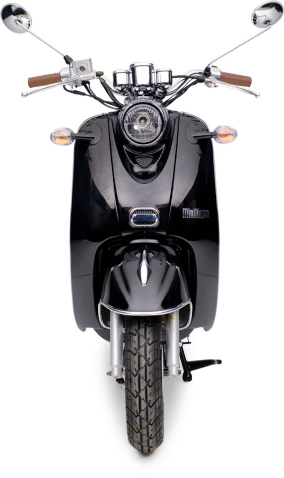 Burnout Motorroller MiniMe 50ccm 45km/h Euro 5 Retro Roller, 50 ccm, 45 ...