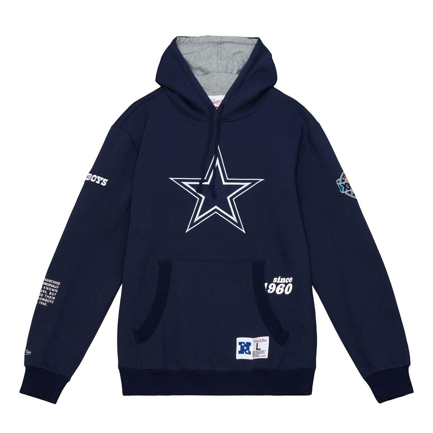 Mitchell & Ness Kapuzenpullover ORIGINS Dallas Cowboys