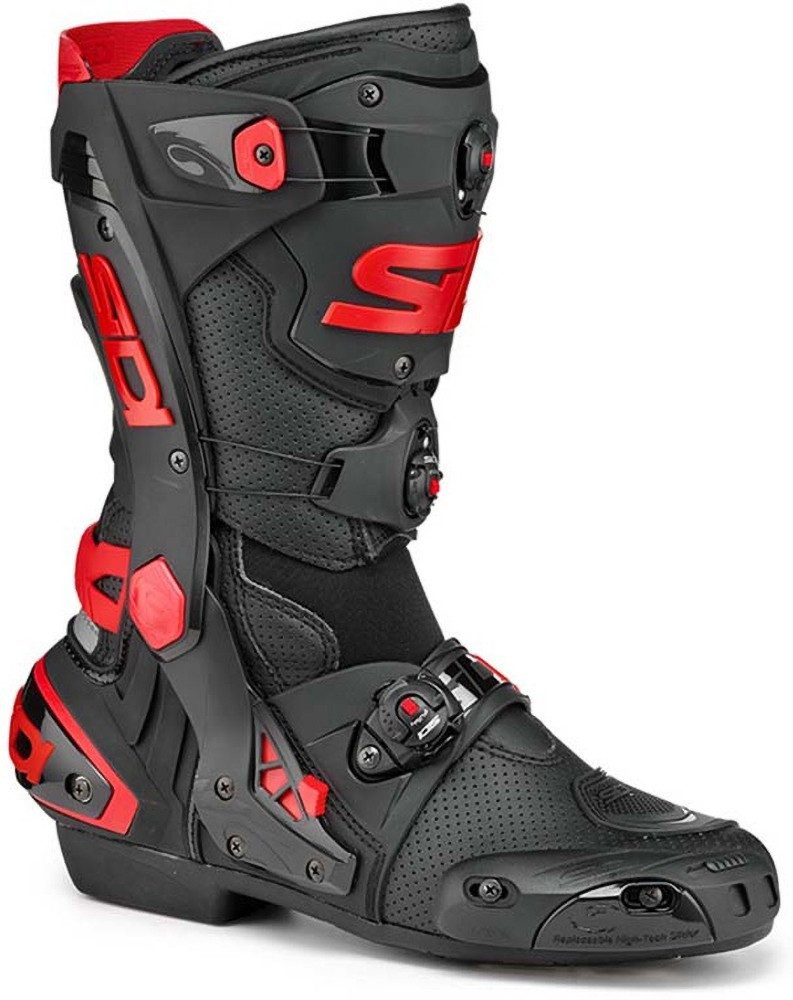 Sidi Rex Air Motorrad Stiefel Motorradstiefel, Tecno-3 Druckverschluss ...
