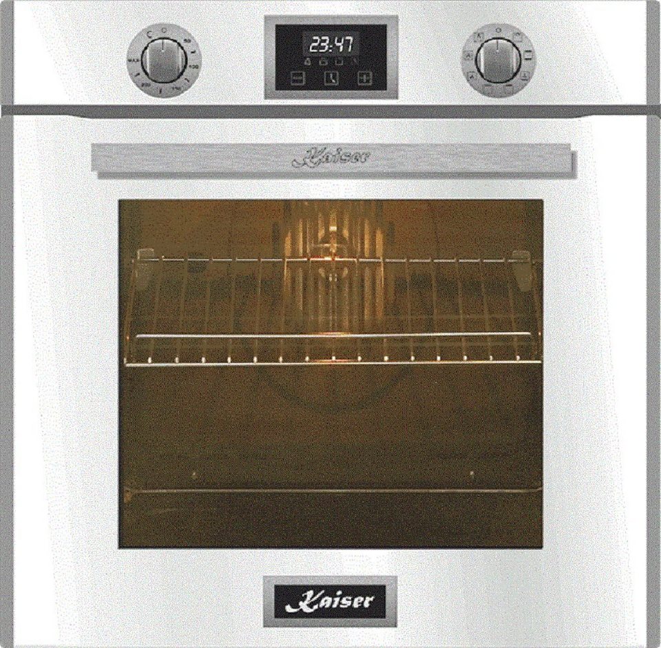 Kaiser Küchengeräte Einbaubackofen Eh 6326 Weiß Elektro Backofen