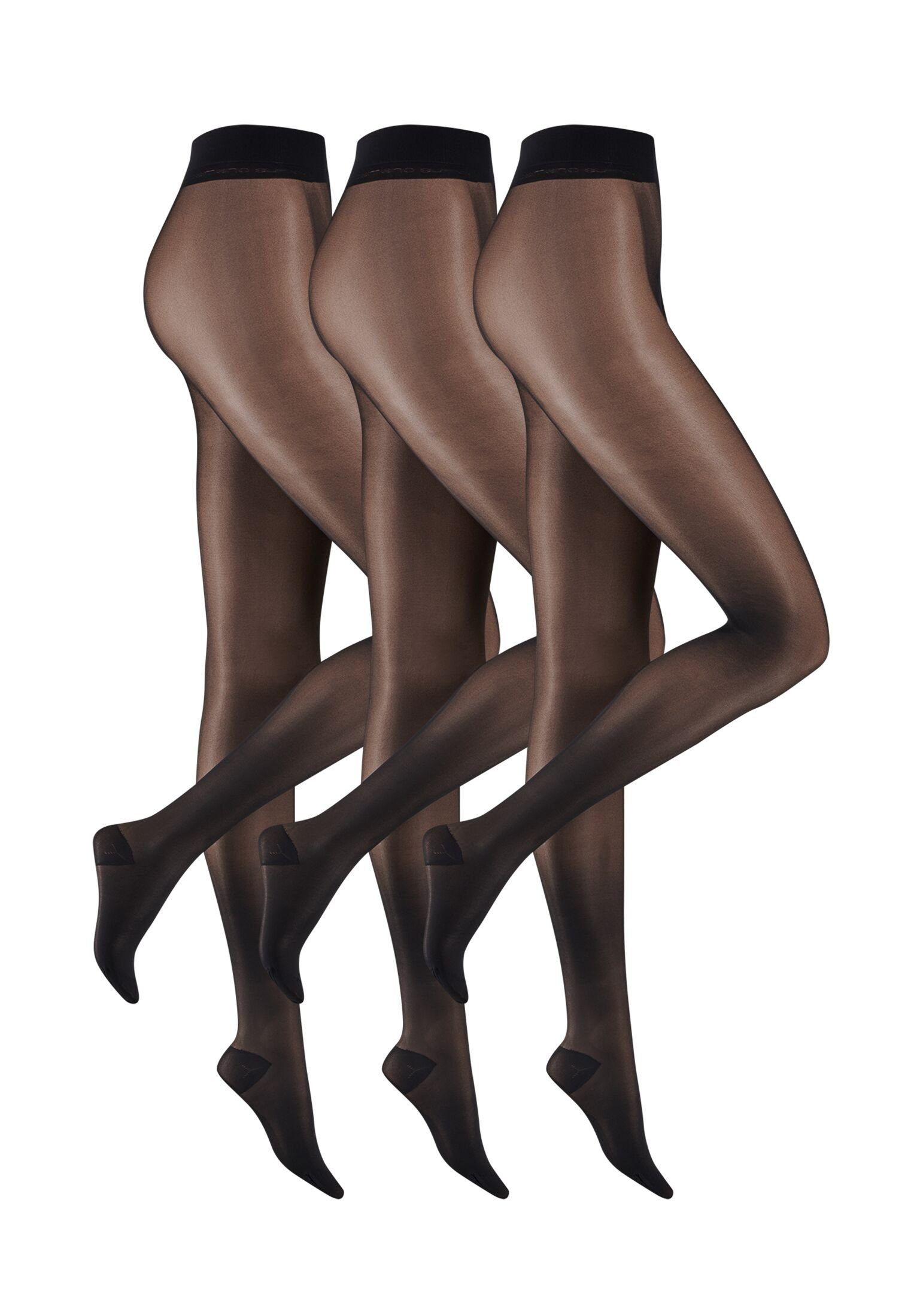 Camano Feinstrumpfhose Strumpfhose 3er Pack, Tolle Feinstrumpfhose im ...