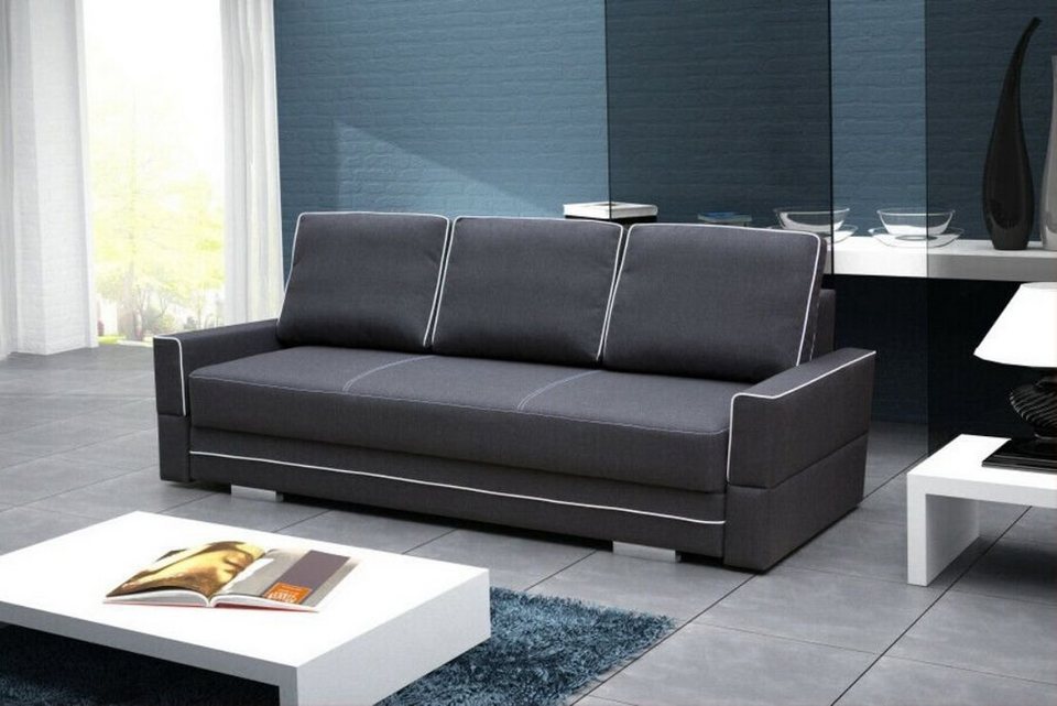 Jvmoebel Sofa Mit Bettfunktion Maße Bth 3 Sitzer 230 X 103 X 90 Cm