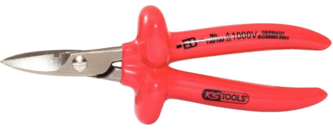 KS Tools Montagewerkzeug CLASSIC 1000V Elektrikerschere 117.1206, 117.1206