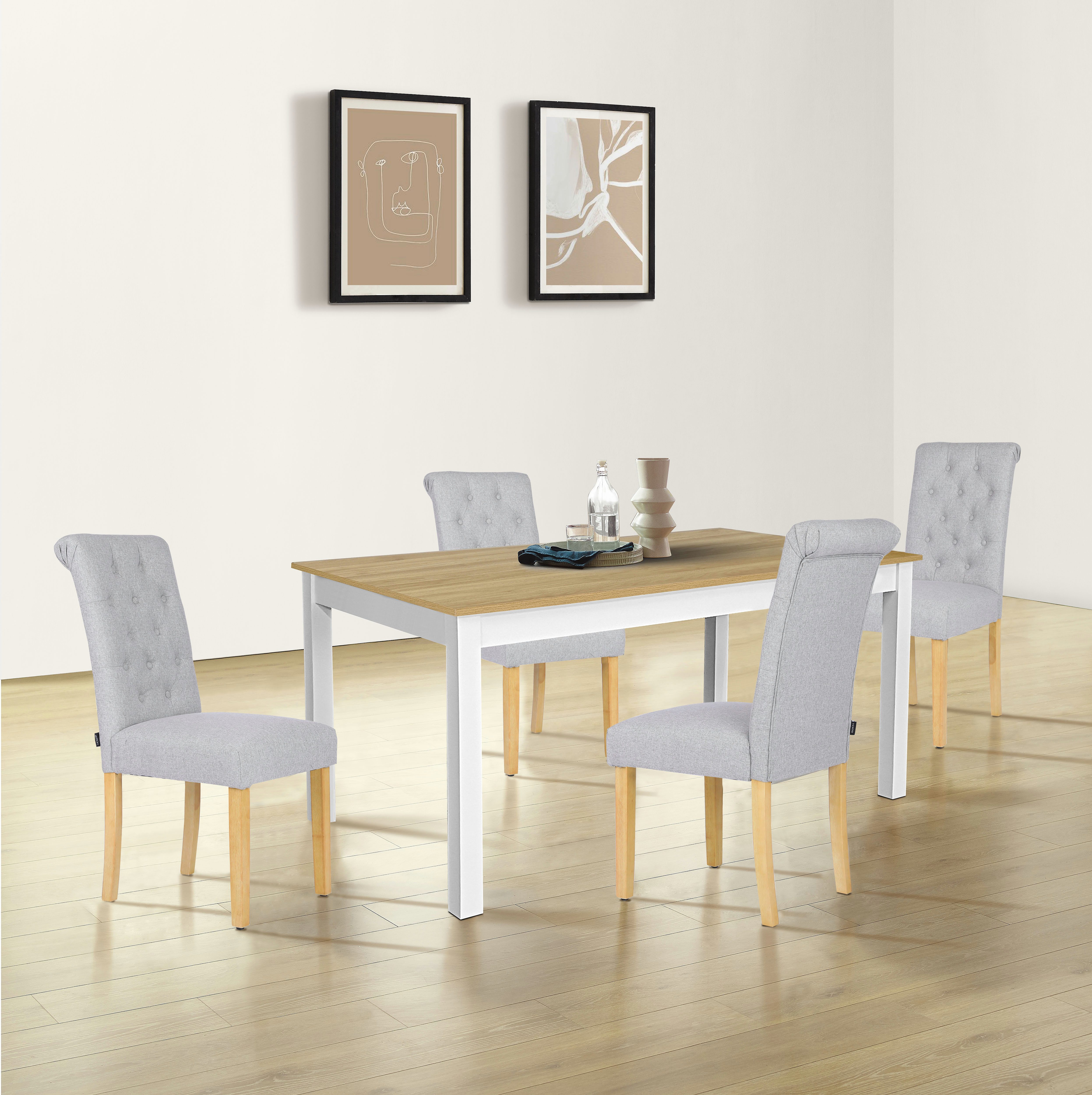 Home Affaire Esszimmerstuhl Liao 2er Set Set Pflegeleichter