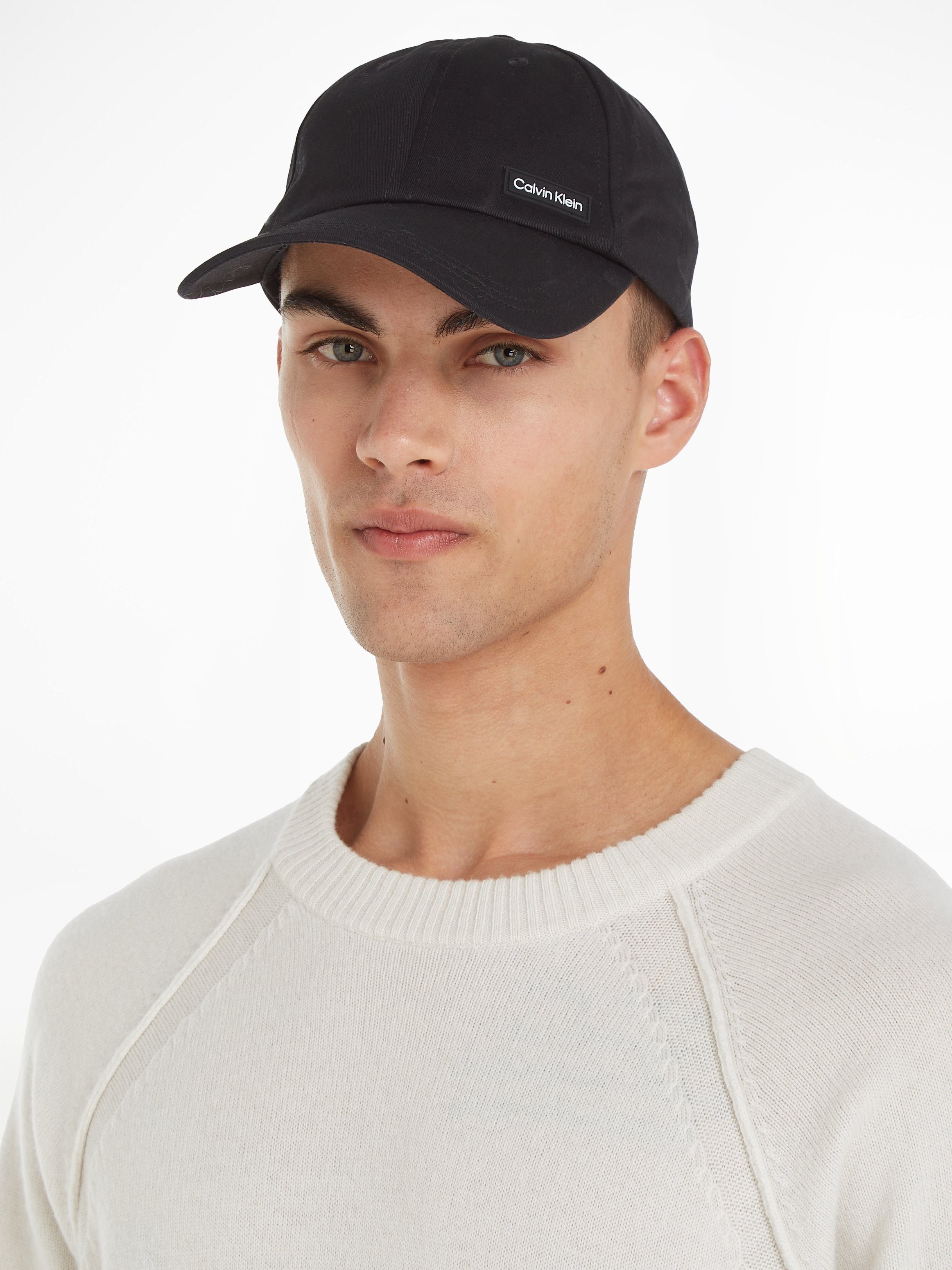 Calvin Klein Baseball Cap ESSENTIAL PATCH BB CAP, blau, grau, weiß, schwarz