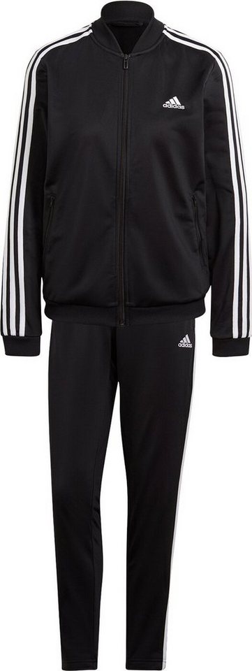 Adidas Sportswear Trainingsanzug Essentials 3 Streifen 2 Tlg