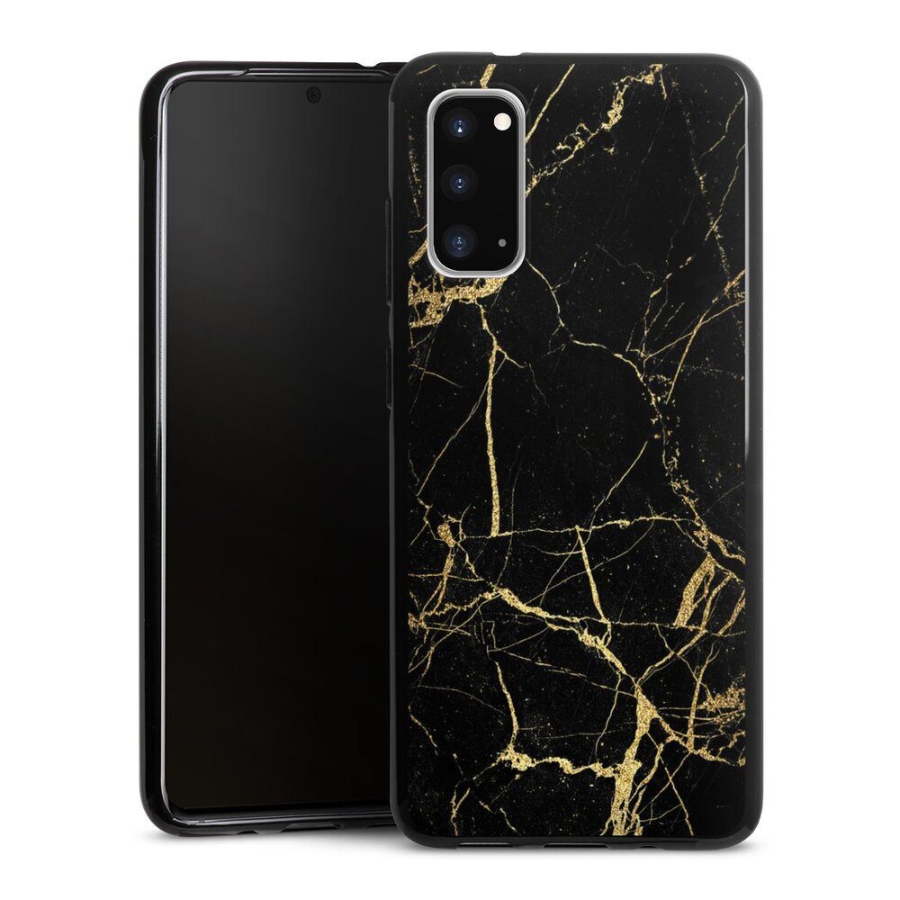 Deindesign Handyhülle Blackgoldmarble Look Samsung Galaxy S20 Hülle