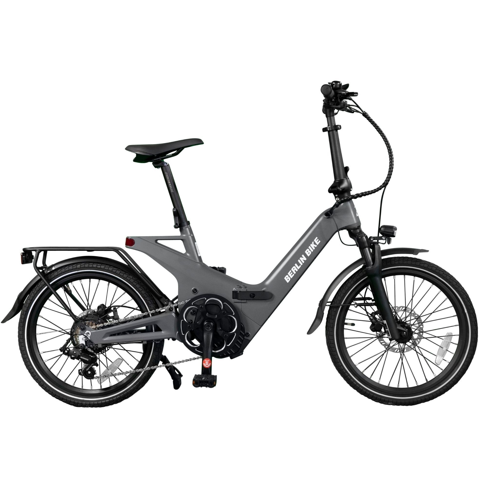 BERLIN BIKE E-Bike Klapprad 2GO - 20 Zoll E-Klapprad, Vollfederung ...