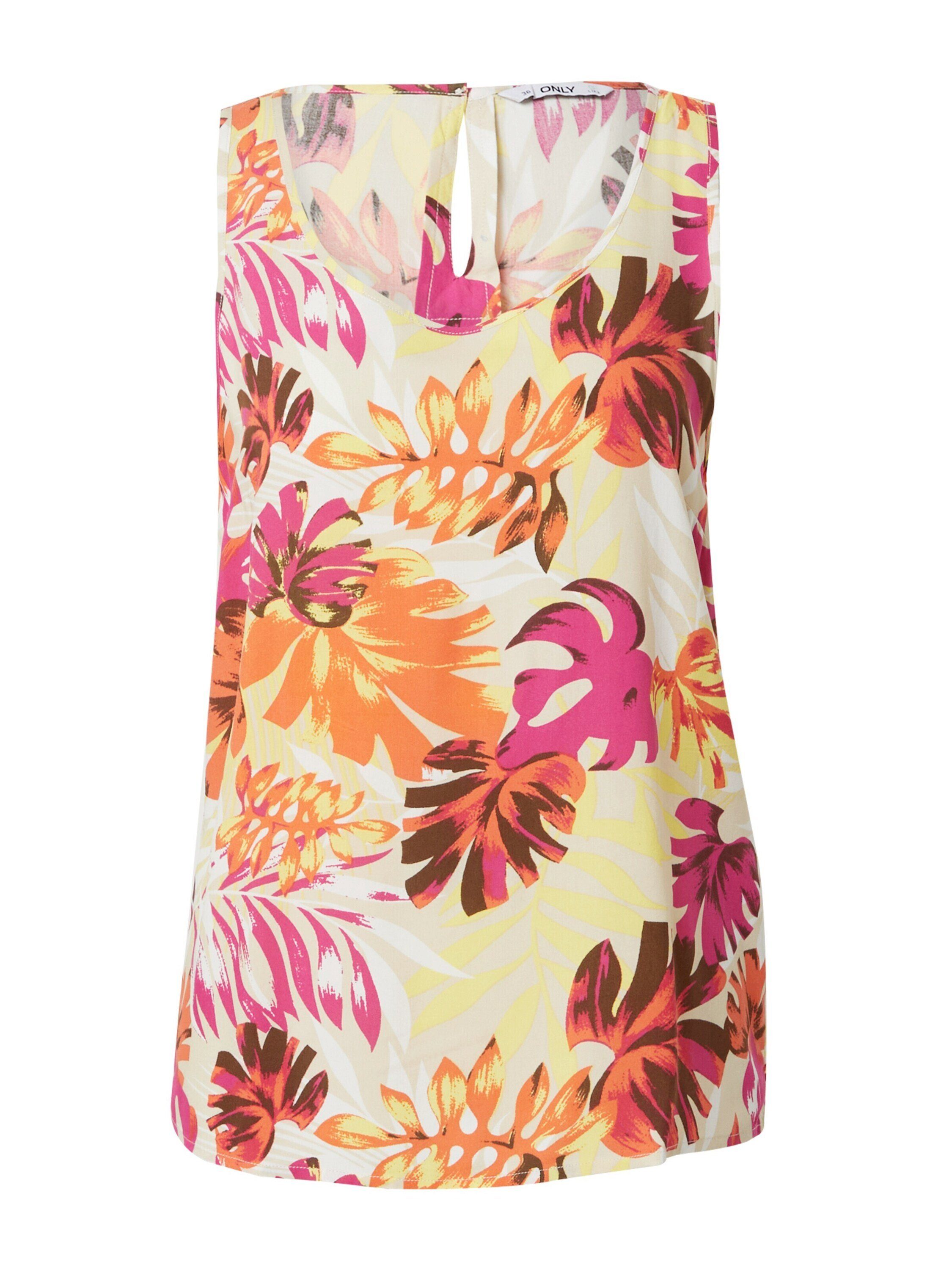 Only Shirttop Nova 1 Tlg Cut Outs Eingefasster Ausschnitt