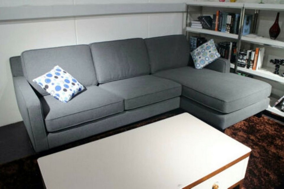 Jvmoebel Ecksofa Eck Sofa Textil Sofa Polster Sitz Garnitur Stoff