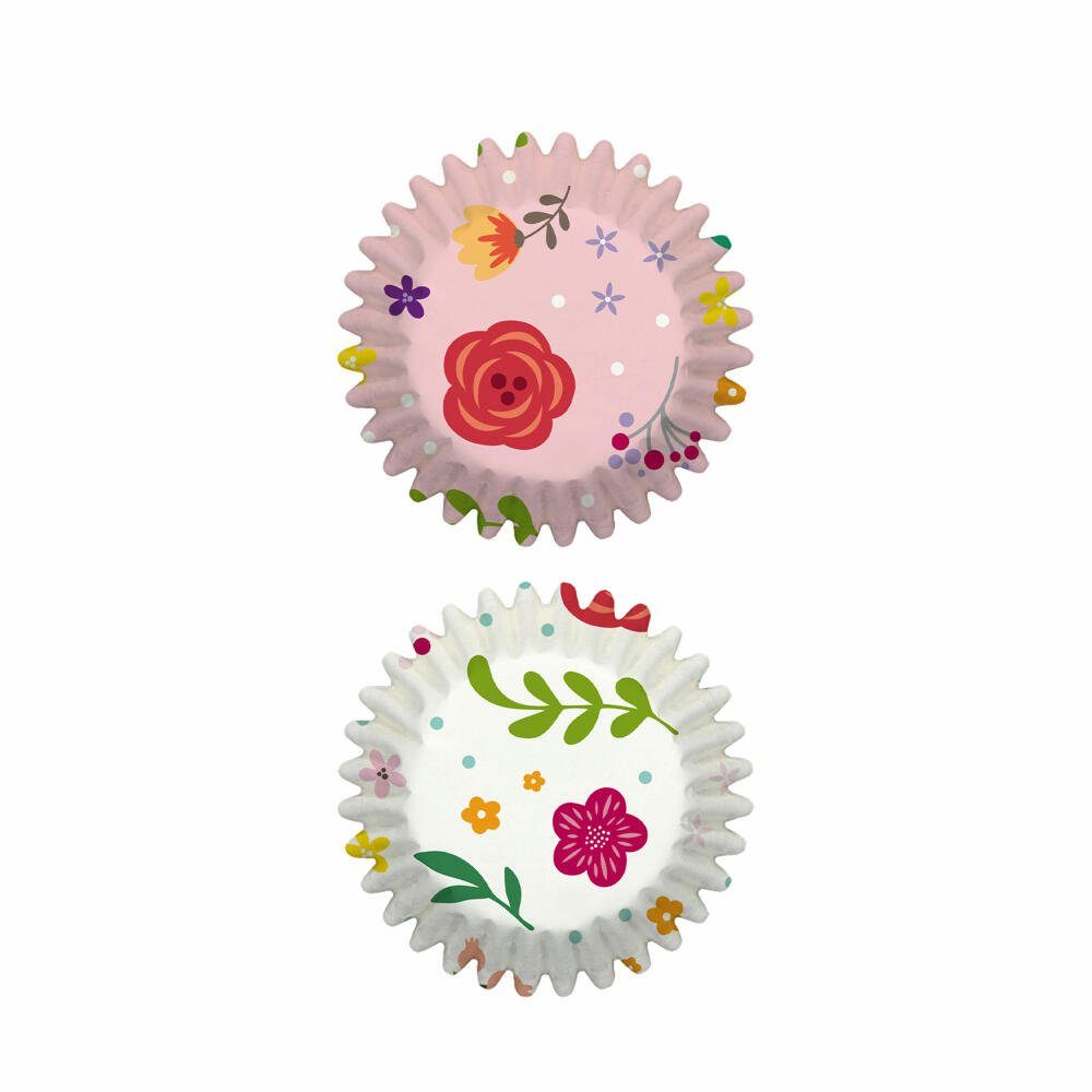 Birkmann Muffinform Mini-Papierbackförmchen Blumen Ø 4.5 cm ...