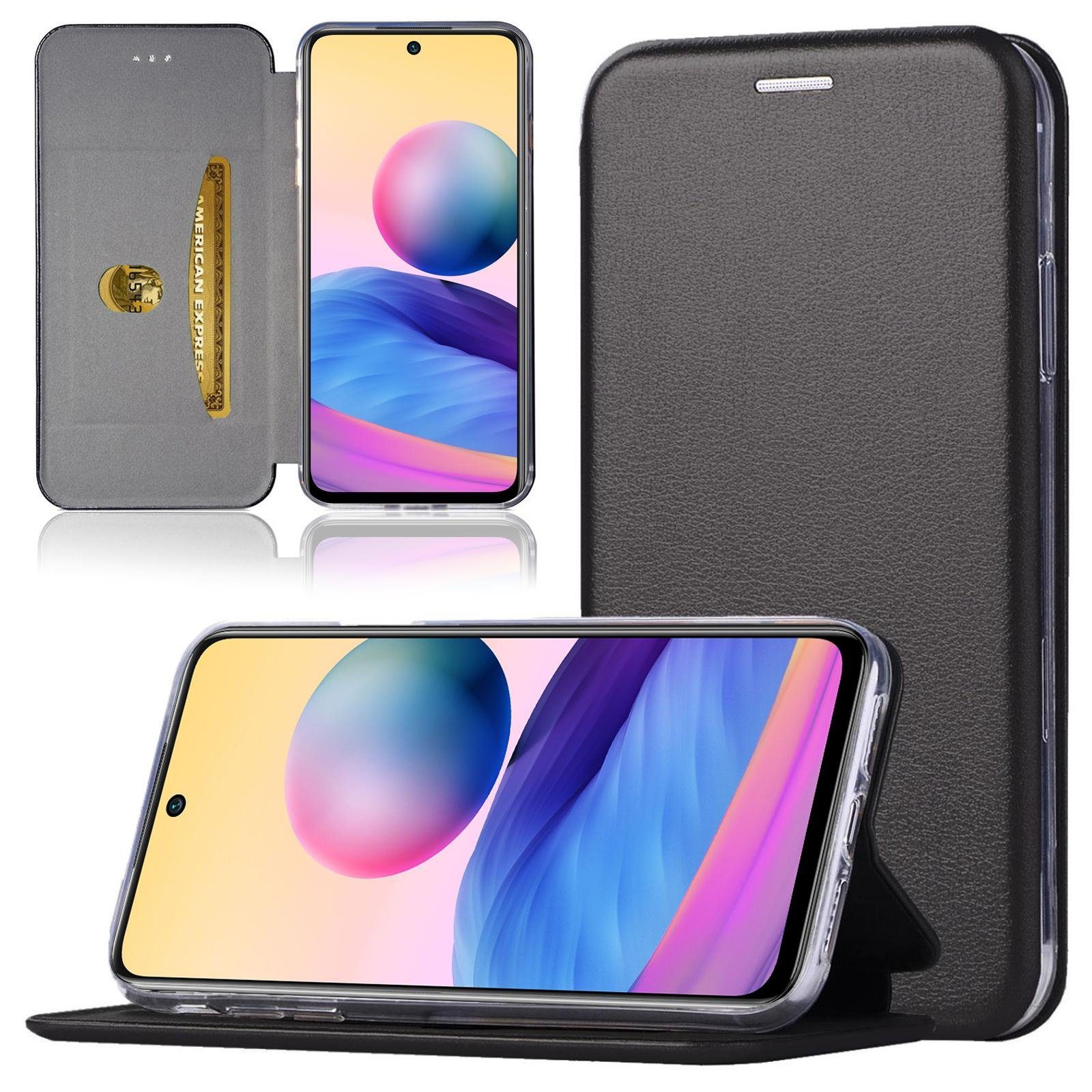 Numerva Handyhülle Handy Tasche Book Case Für Xiaomi Redmi Note 10