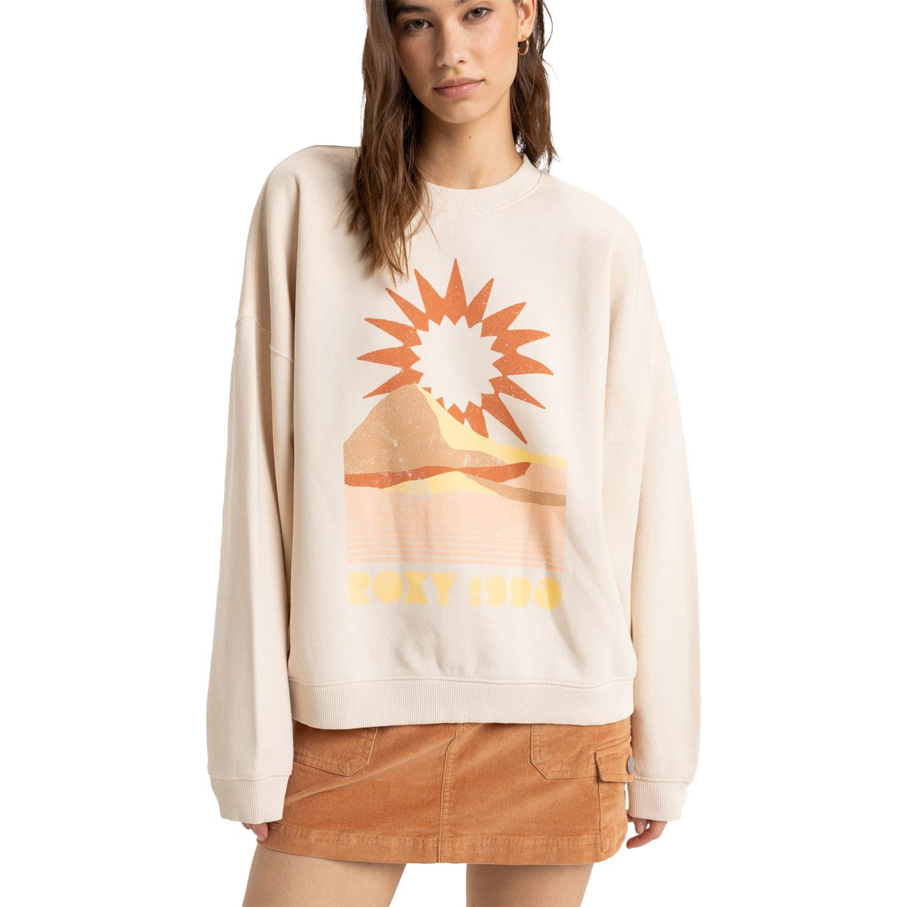 Roxy Sweatshirt LINEUP OVERSIZED CREW B LINEUP OVERSIZED CREW B