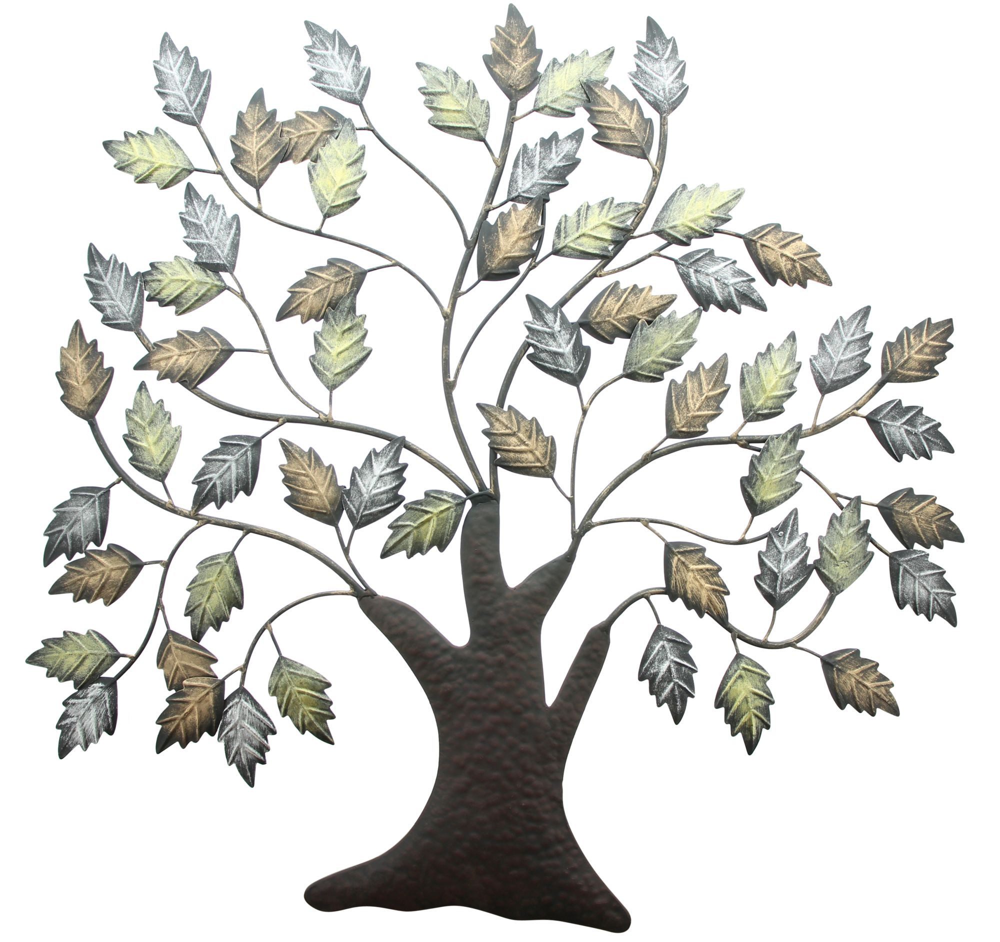 Frank Flechtwaren Bild Wanddeko Baum