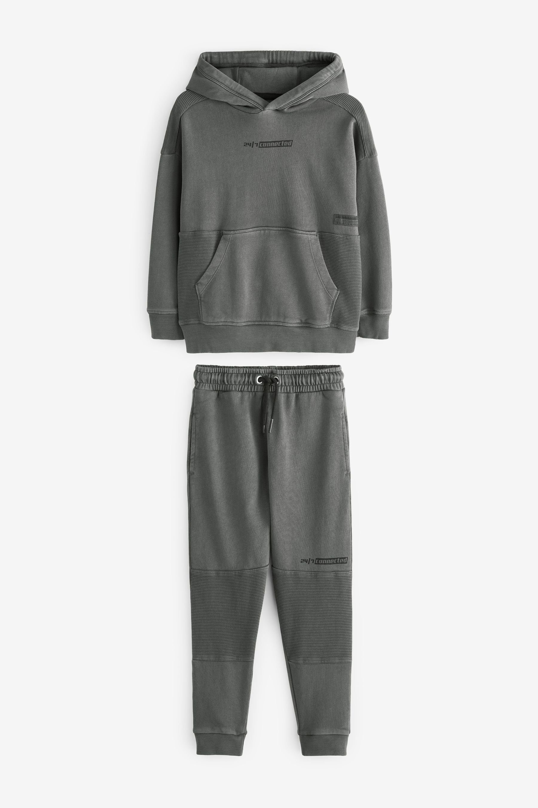 Next Sweatanzug Jersey Set Im Utility Stil 2 Tlg