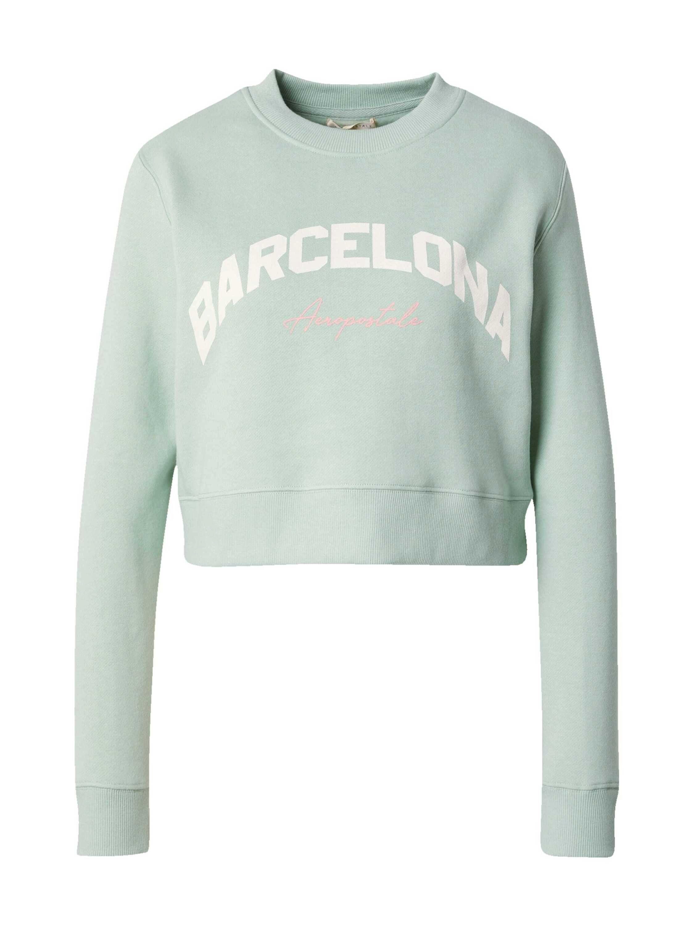 AÈropostale Strickpullover 1 Tlg Plainohne Details Gerader Saum
