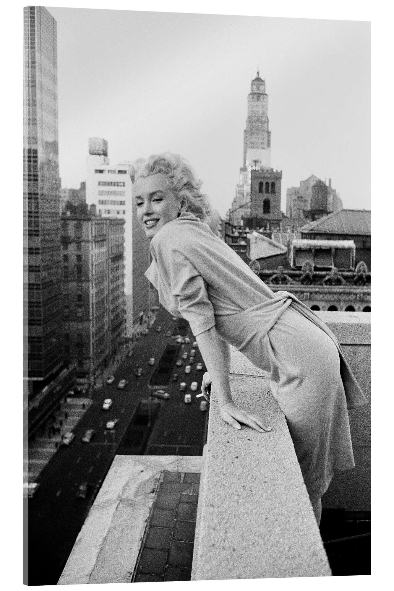 Posterlounge Acrylglasbild Celebrity Collection Marilyn Monroe In New