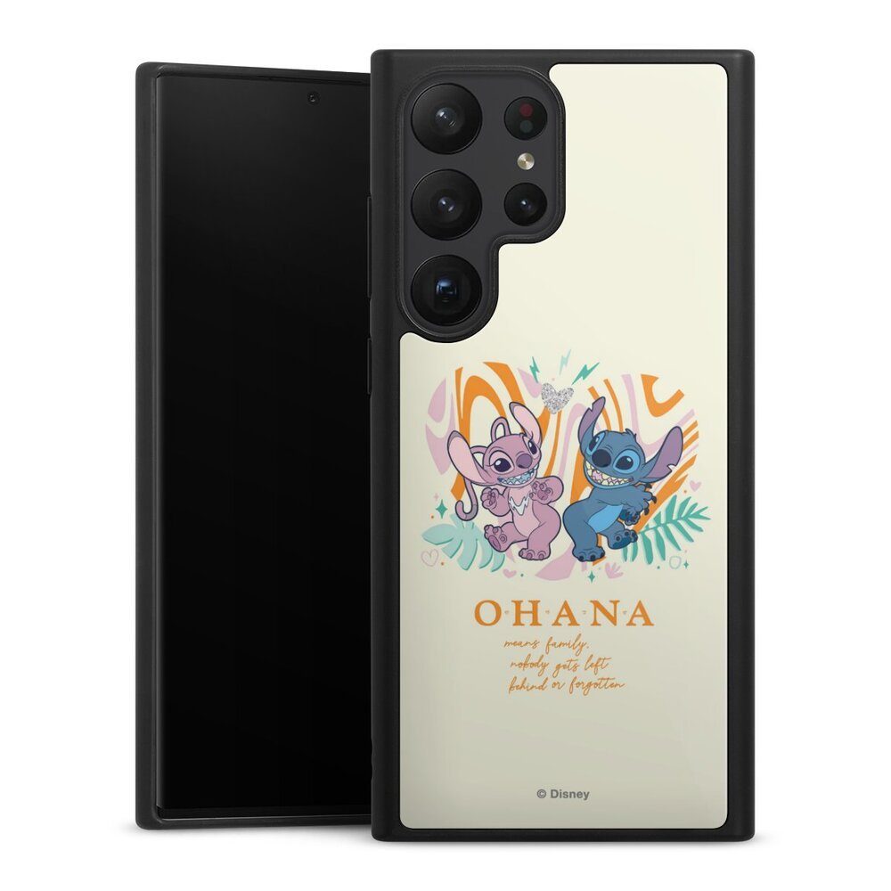 DeinDesign Handyhülle Lilo & Stitch Offizielles Lizenzprodukt Disney Stitch and Angel, Samsung ...