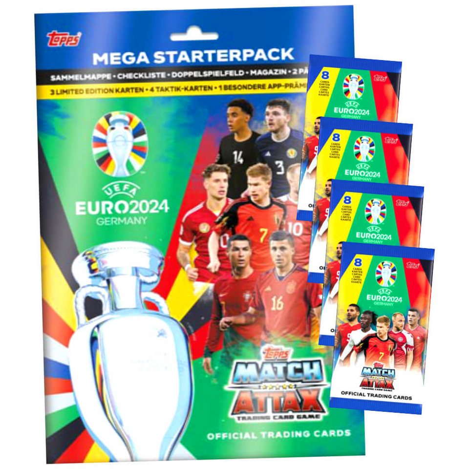 Topps Sammelkarte Topps UEFA EURO 2024 Germany Match Attax Karten - EM ... Topps Sammelkarte Topps UEFA EURO 2024 Germany Match Attax Karten - EM ...