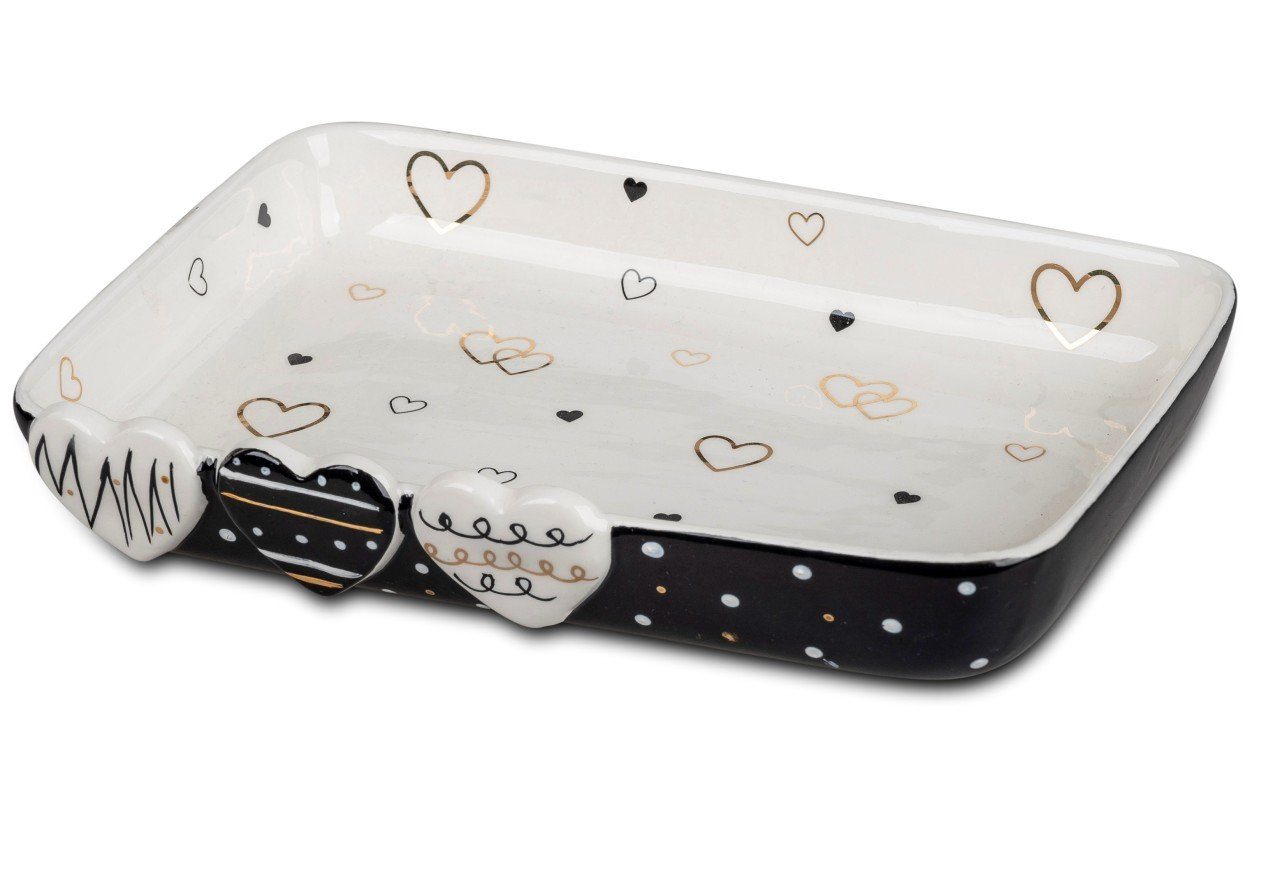 Formano Dekoschale Modern Trend Style Mehrfarbig L22cm B155cm H4