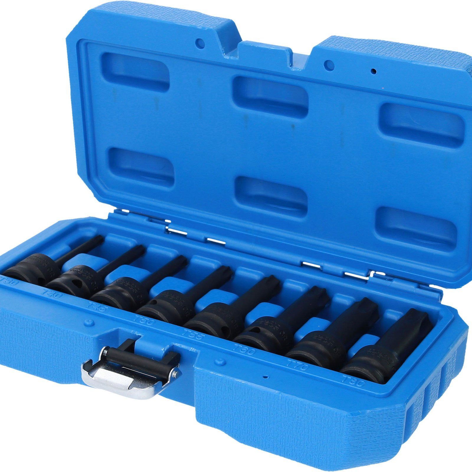 Brilliant Tools Bit- und Steckschlüsselset BRILLIANT TOOLS 1/2" Kraft Bit-Stecknuss Satz Torx ...