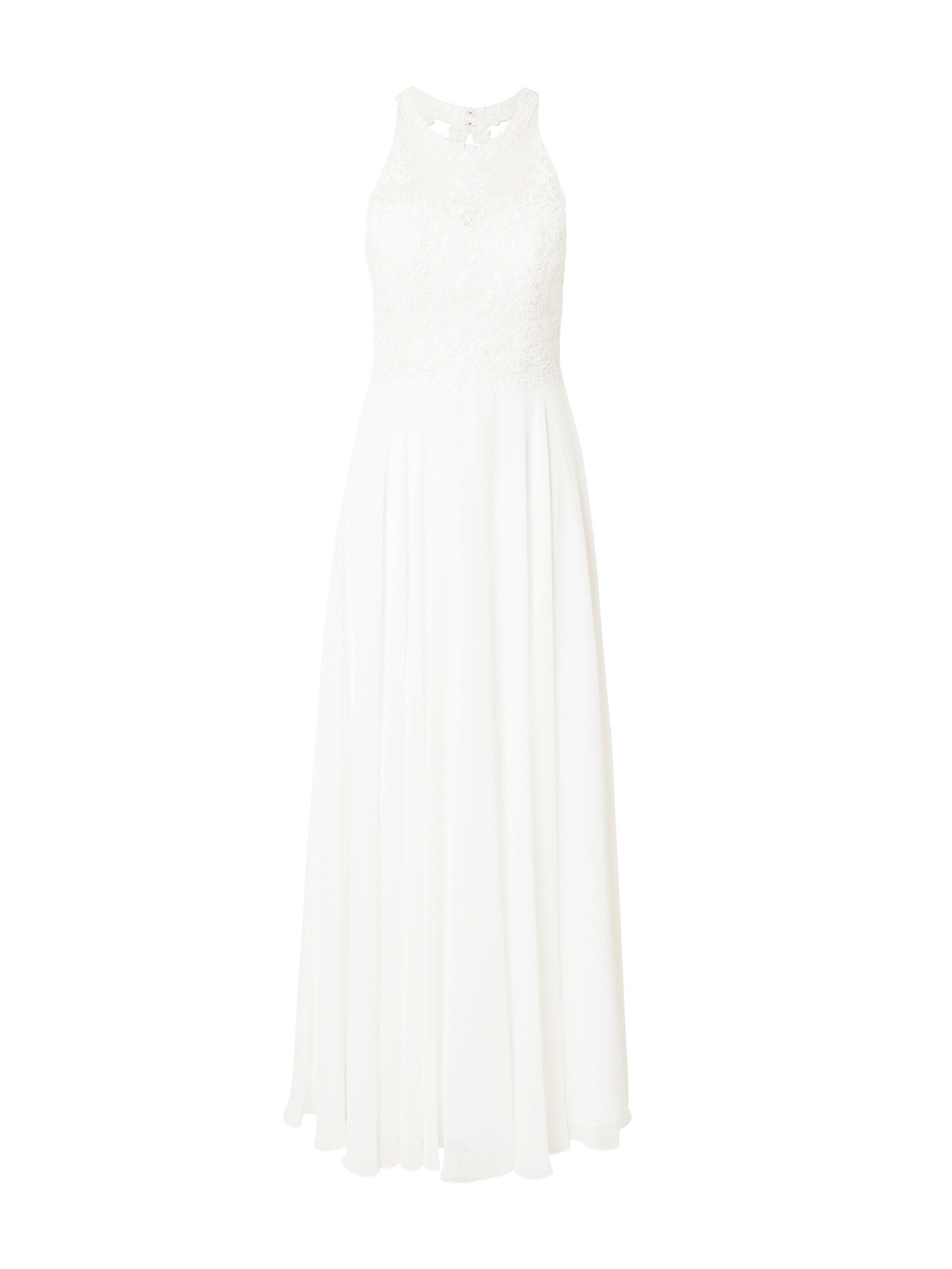 Mascara Abendkleid 1 Tlg Cut Outs Spitze Ziersteine Keyholeverschluss