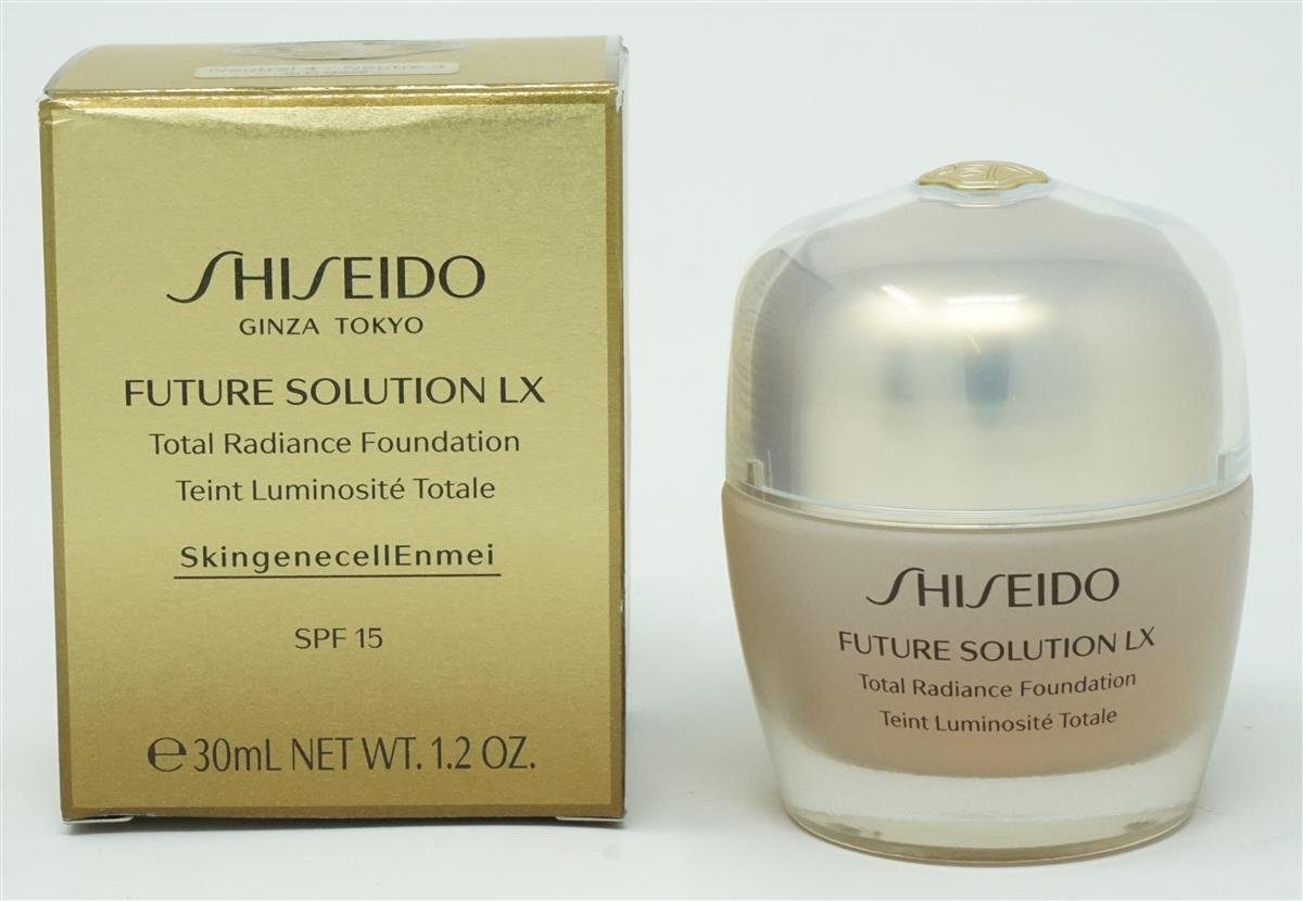 SHISEIDO Foundation Future Solution LX Total Radiance Foundation Neutral 4 30ml, Shiseido