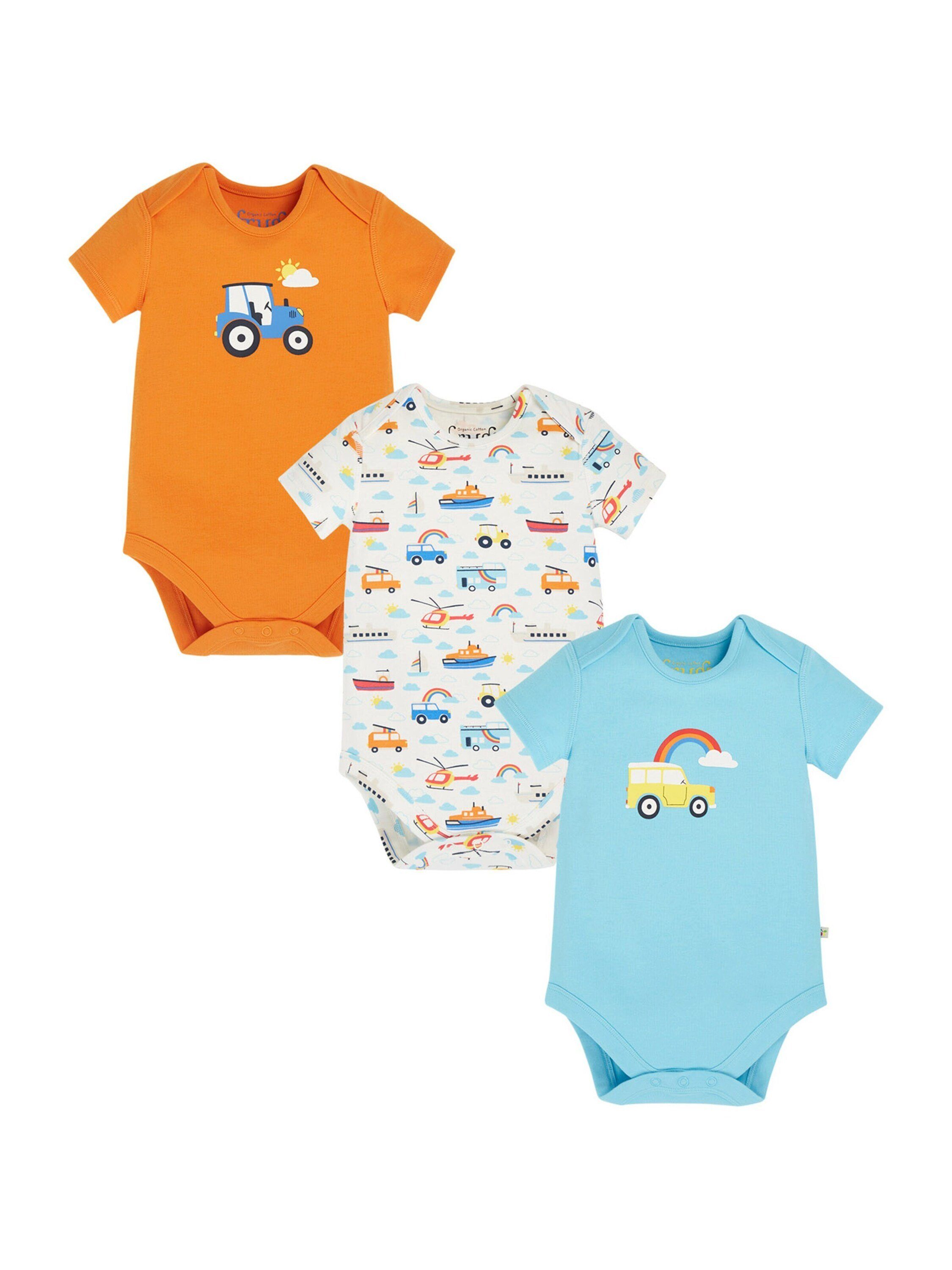 frugi Strampler (3-tlg), Label Patch/Label Flag