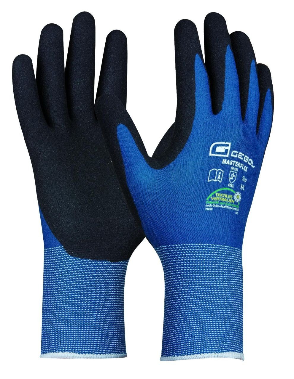 Gebol Arbeitshandschuhe Gebol Handschuh Master Flex, Material: 97% ...