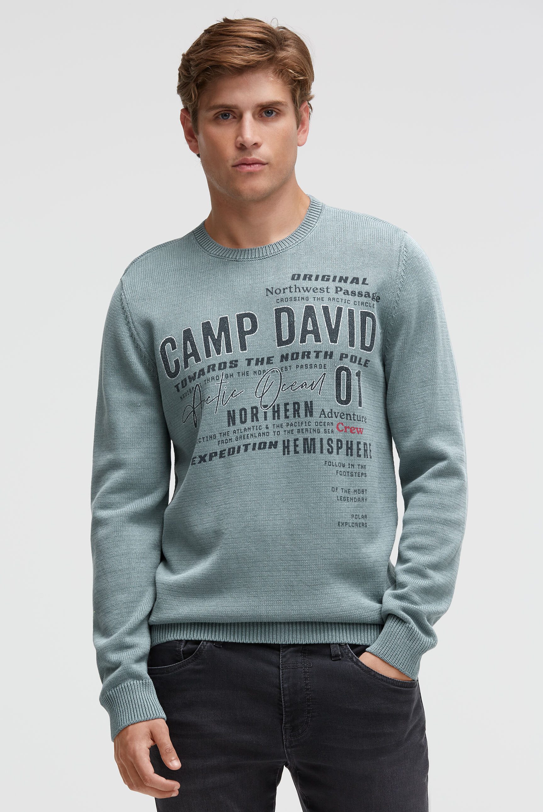 Elegantes Camp David Pullover Herren Bild