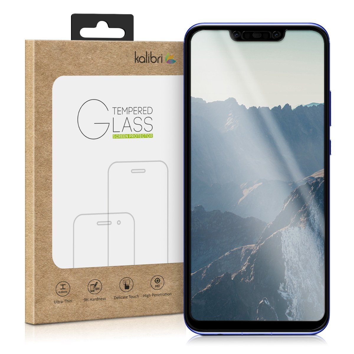 Kalibri Schutzfolie Echtglas Displayschutzfolie Für Huawei Nova 3 0
