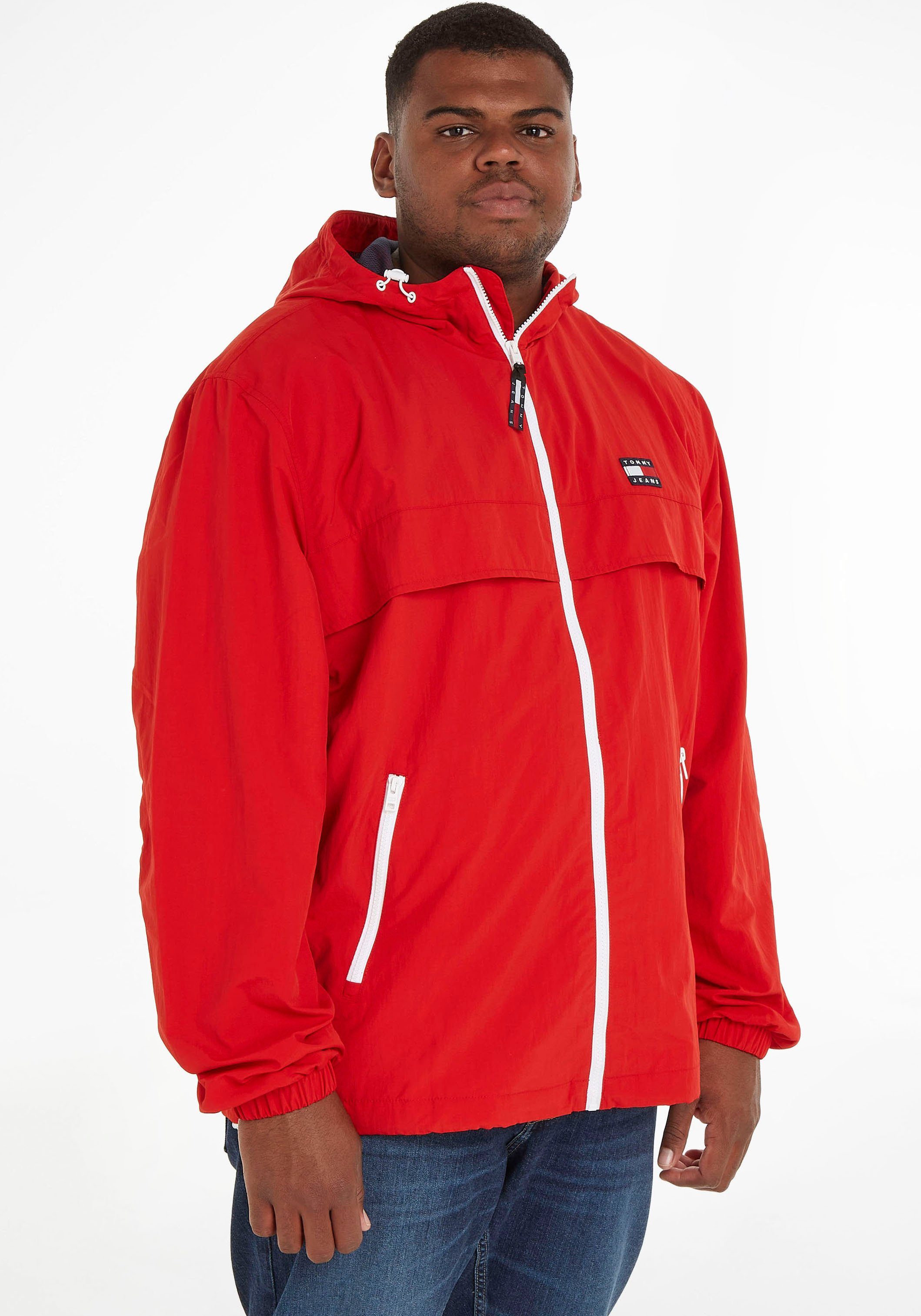 Tommy Jeans Plus Windbreaker Tjm Plus Chicago Windbreaker Mit Kleiner