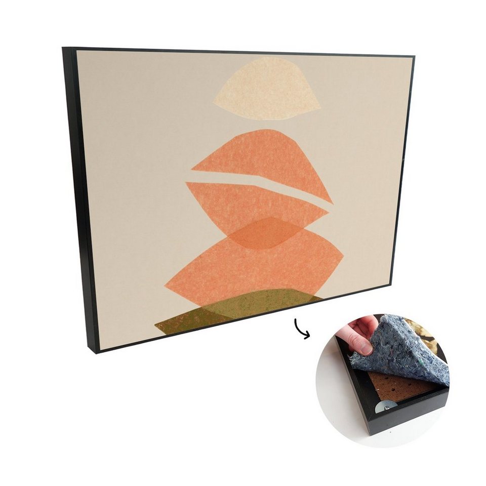 Muchowow Akustikplatte Formen Pastell Farben Abstrakt 1 St