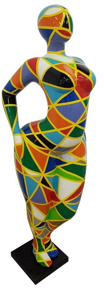 Jvmoebel Dekoobjekt Abstrakte Deko Figur Statue Skulptur 130cm Figuren
