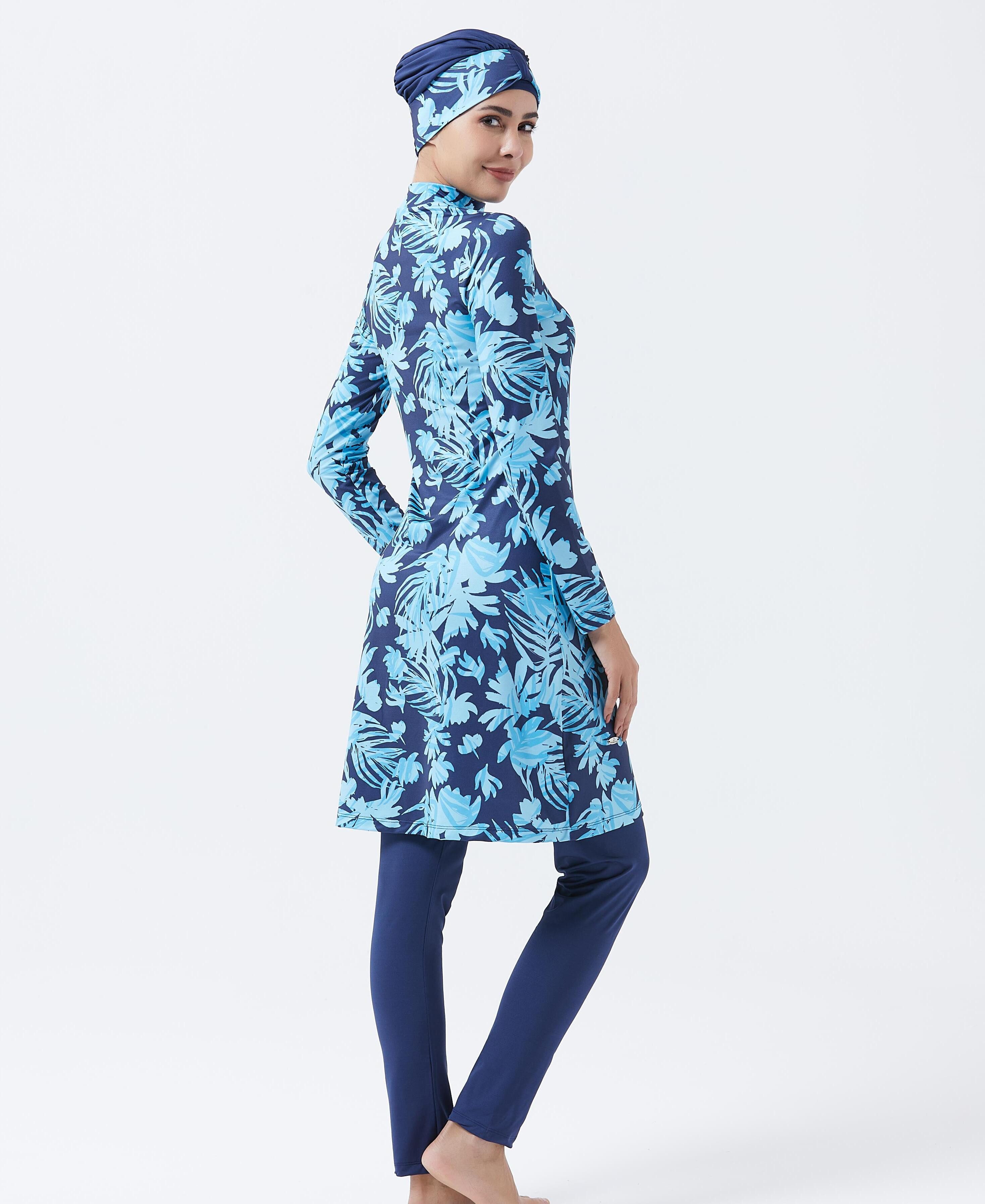 C&CITY Badeanzug Vollständige Abdeckung Badeanzug, Swimsuit, Monokini