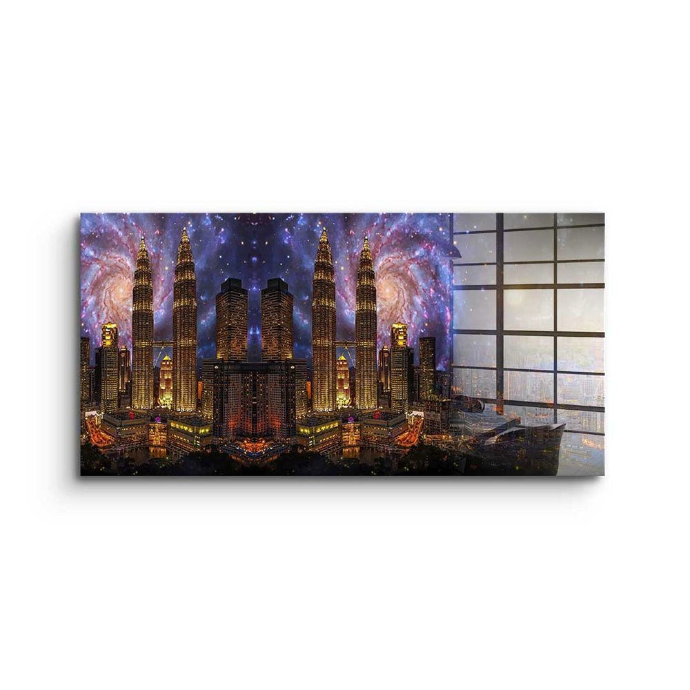 Dotcomcanvas® Acrylglasbild Acrylglasbild Börse Und Trading Gold