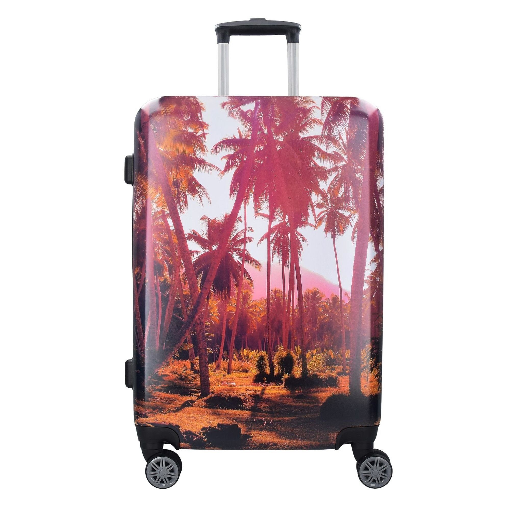 Fabrizio® Hartschalen Trolley 4 Rollen Abs