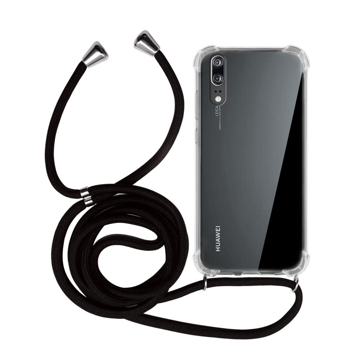 Mygadget Handyhülle Handykette Tpu Hülle Für Huawei P20 Handyband