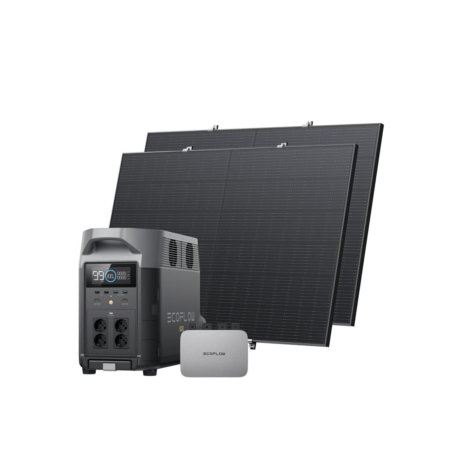 Ecoflow Solaranlage Delta Pro Powerstation