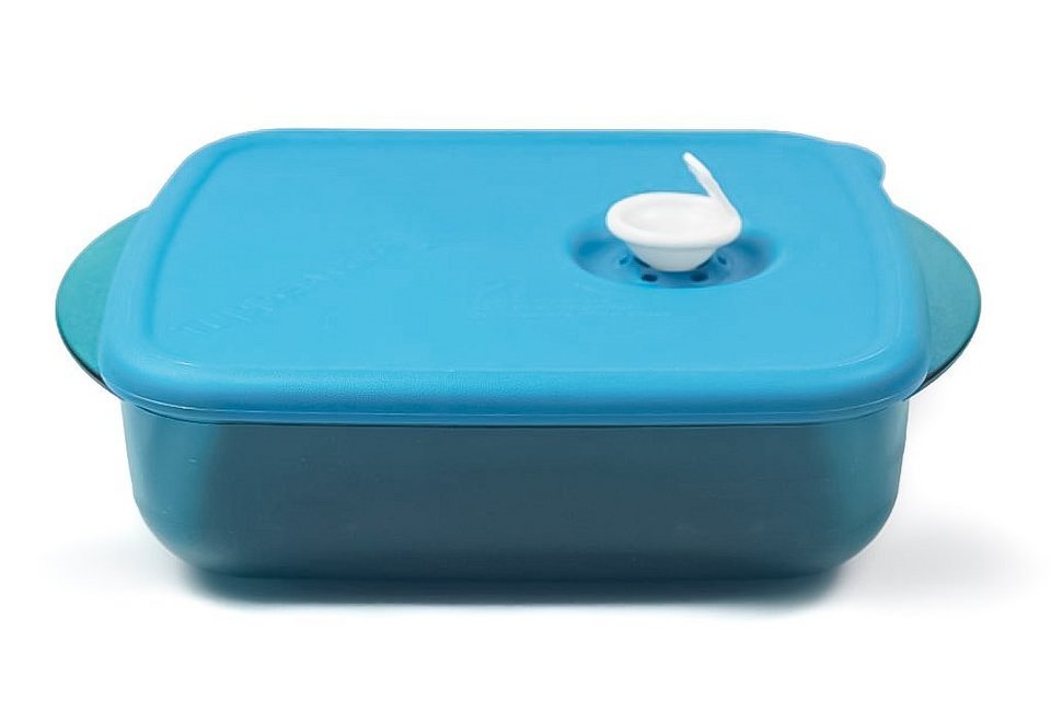 Tupperware Mikrowellenbehälter Crystalwave 600 Ml Blau Pop Plus Fix