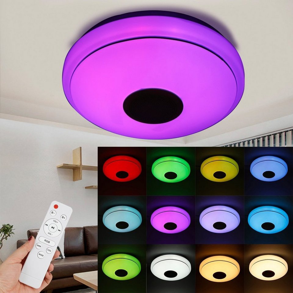 Insma Deckenleuchte Led Fest Integriert Farbwechsler φ 30cm Mit