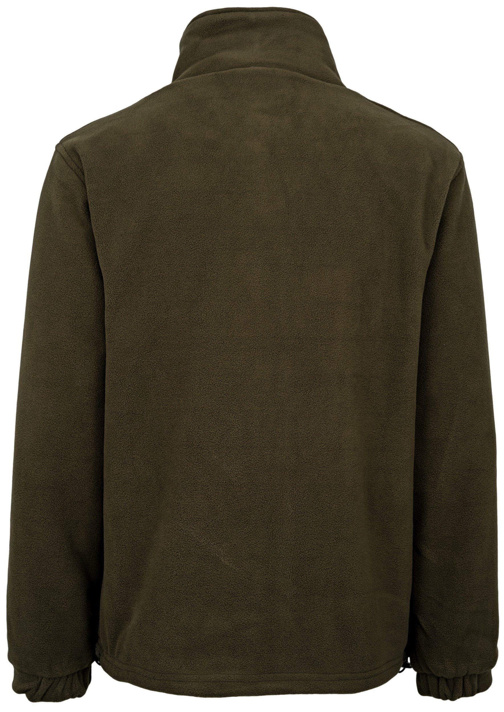 Hubertus® Hunting Outdoorjacke Fleecejacke mit Futter Ansitzjacke ...