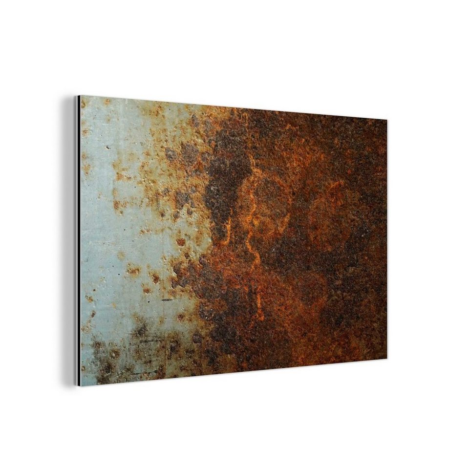 Muchowow Metallbild Bleche Eisen Rost 1 St Wohnzimmer